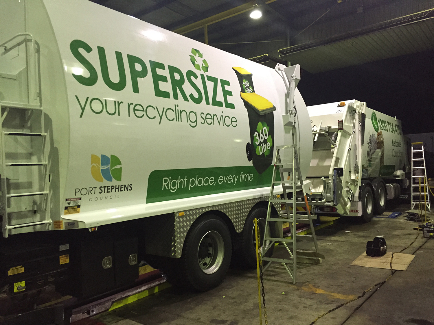 Fleet Signage – Planned Signs