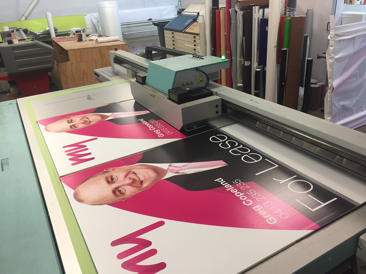 Corflute Signs – Planned Signs